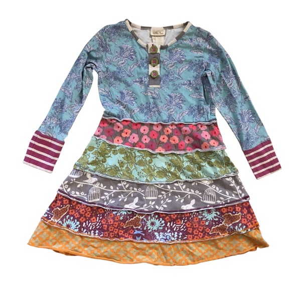 Matilda Jane | Dresses | Matilda Jane Colorful Floral Patterns Dress ...